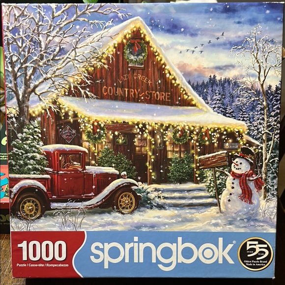 Games | Springbok Winter Country Store Puzzle | Poshmark